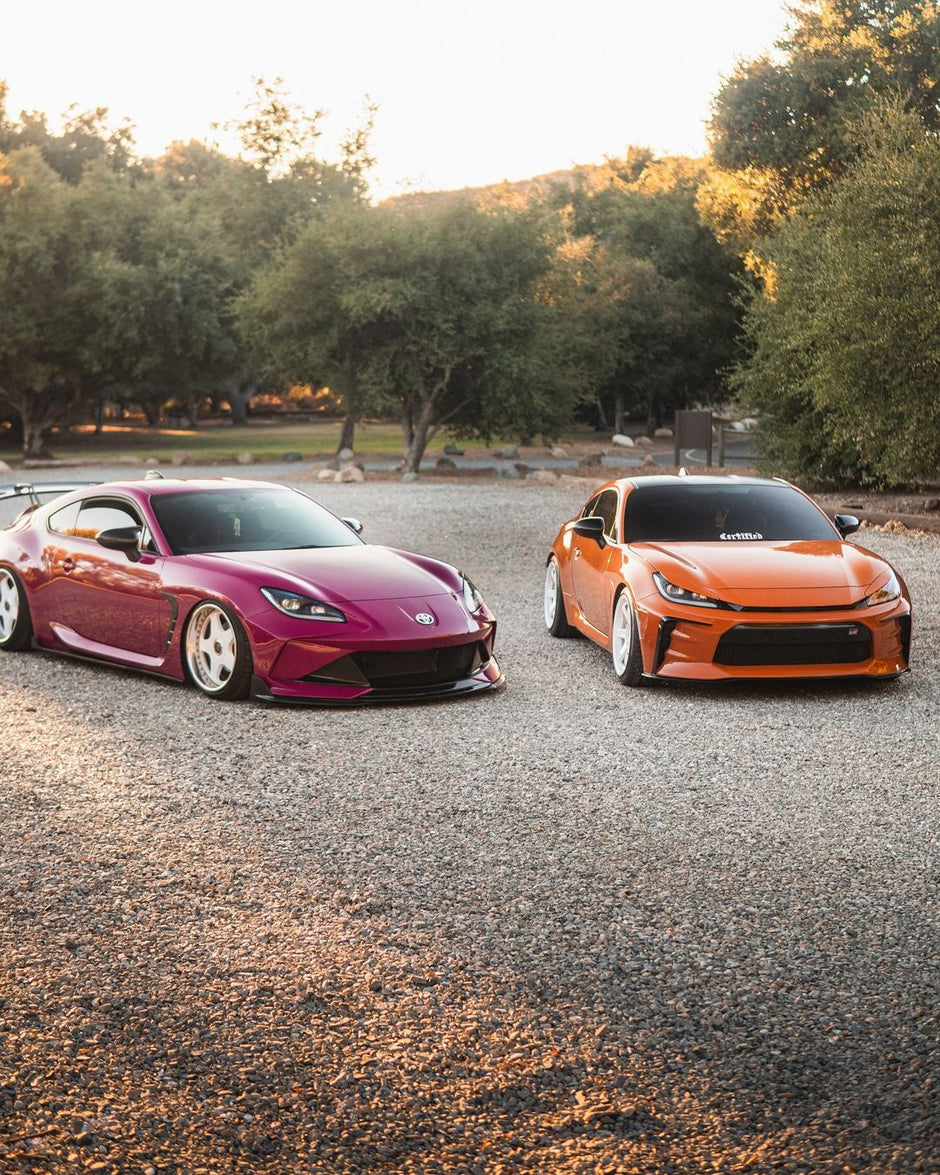 Subaru BRZ & Toyota GR86 Aftermarket Parts Robot Craftsman Front Bumper ...