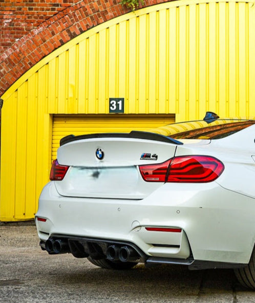 BMW 340i 335i 335d F30 M3 F80 Aftermarket Parts Aero Republic Rear Lip ...