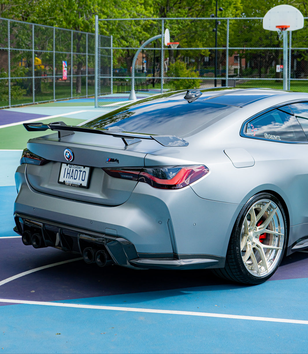 BMW M4 M4C M4CS G82 G83 2021-ON Aftermarket Parts - Aero Republic Rear ...