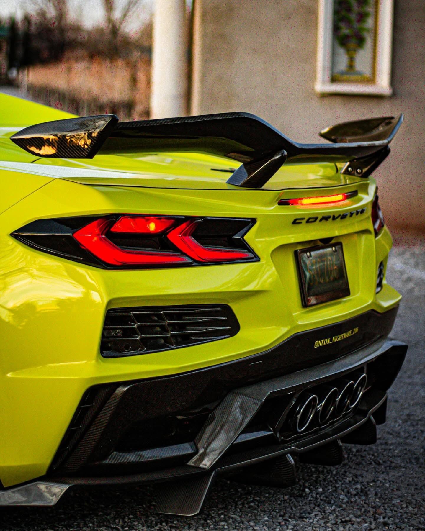 Chevrolet C8 Corvette Z06 2023-ON Aftermarket Parts - Aero Republic ...