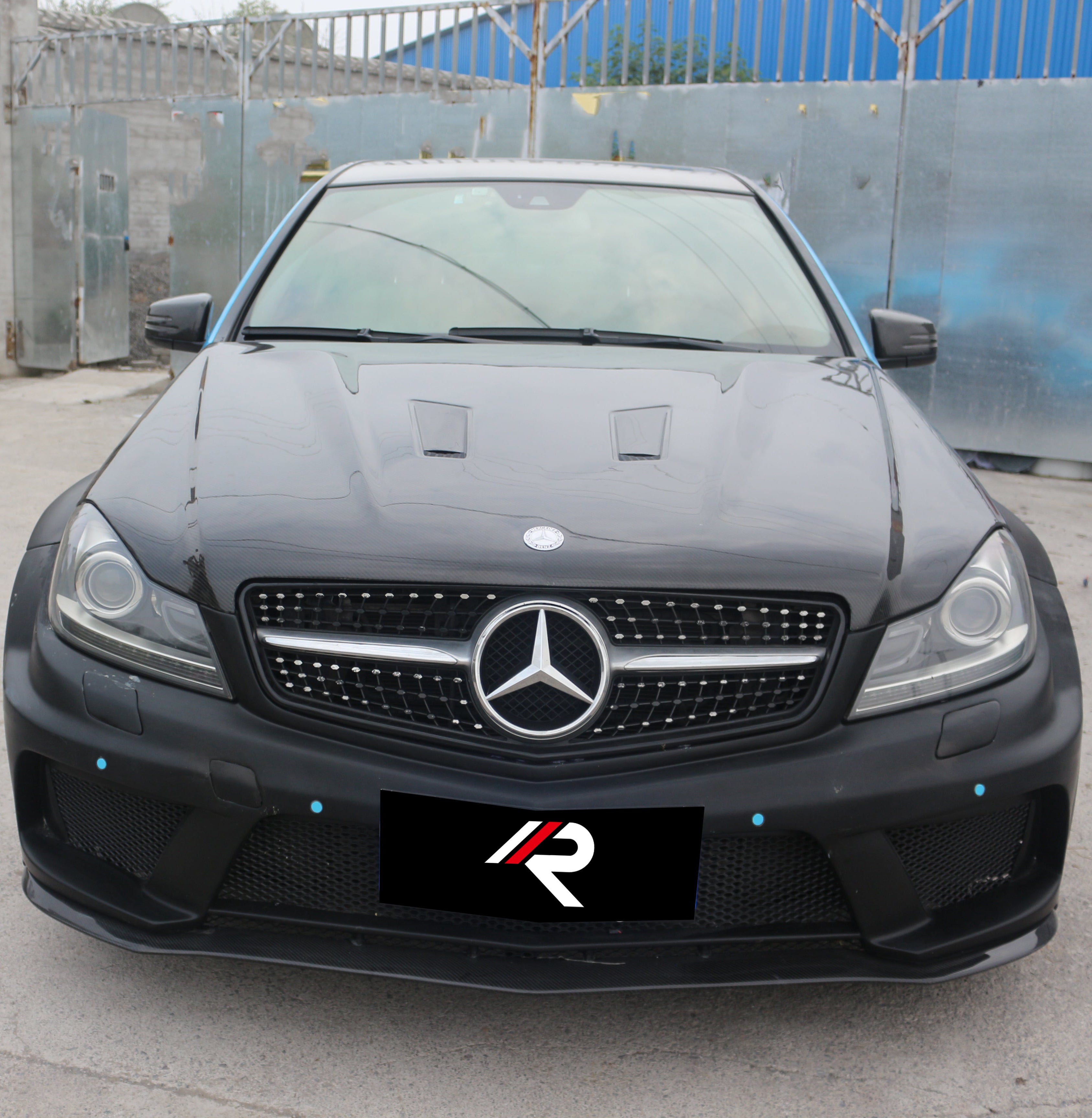 Mercedes Benz C-Class C300 Sport W204 Aftermarket Parts Aero Republic ...