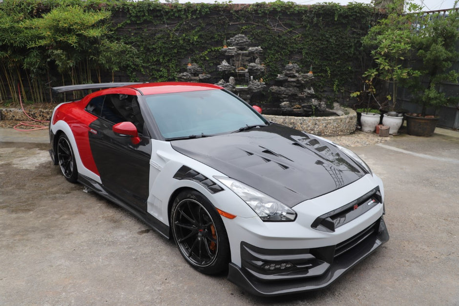 Nissan GTR R35 CBA DBA EBA Aftermarket Parts - Aero Republic Front ...