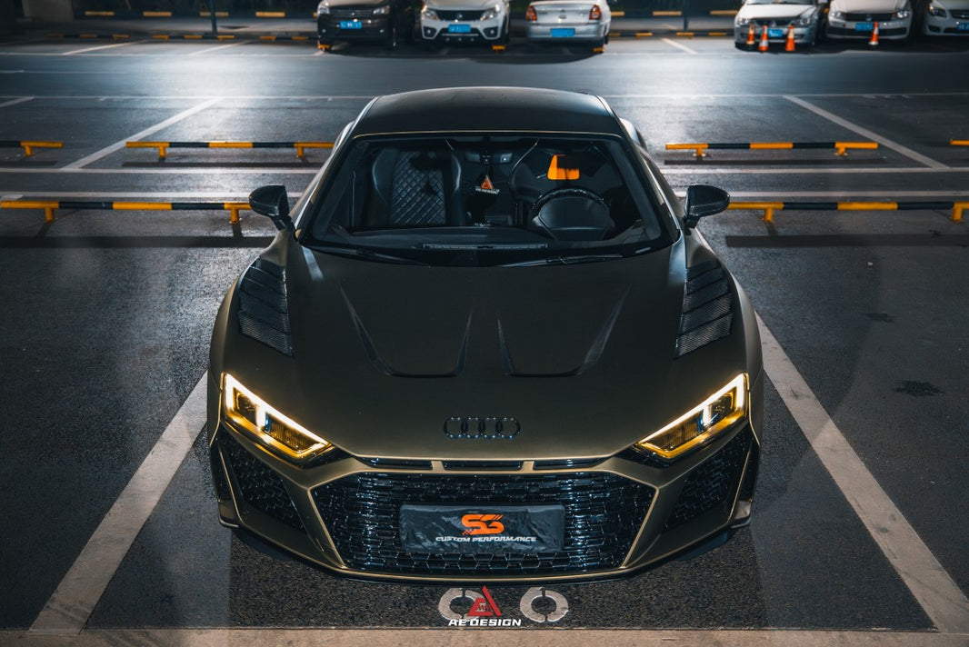 Audi R8 Gen 2 Aftermarket Parts - Aero Republic Front Bumper & Lip ...