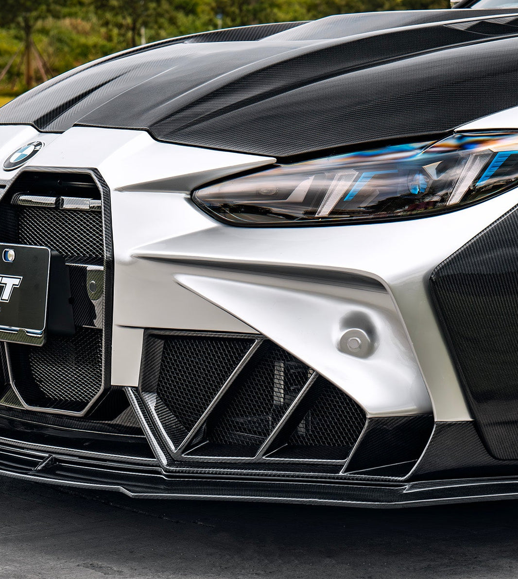 BMW M440 430 G22 G23 G26 Aftermarket Parts - CMST Tuning Side Vents Trims Carbon/FRP ...