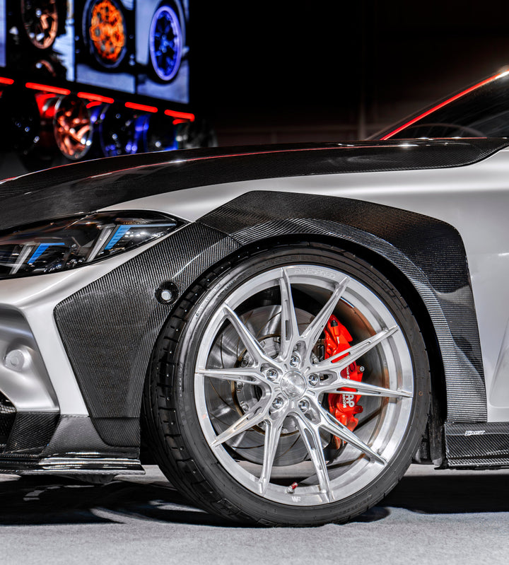 4 Series M440 G22 G23 Aftermarket Parts CMST Front Fender Flares Wheel Arches Carbon/FRP ...