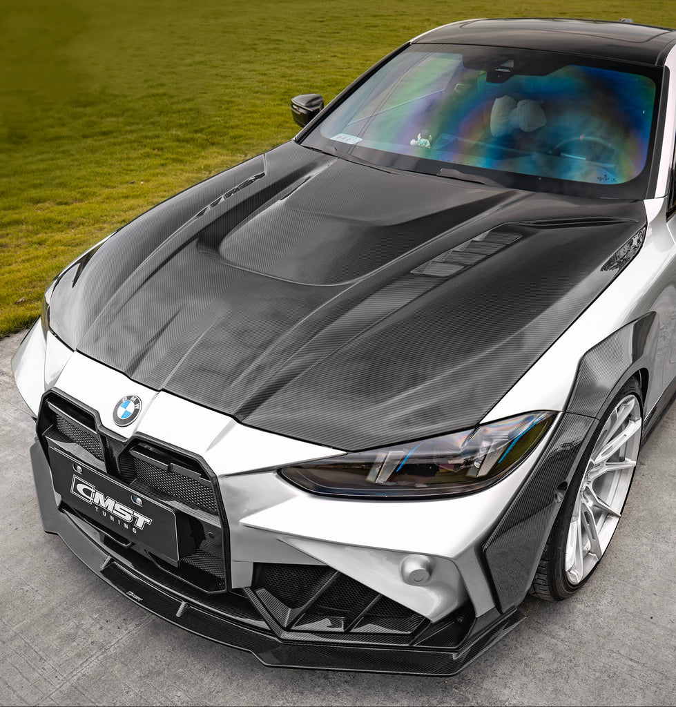 BMW 4 Series M440 430 G22 G23 G26 2020-ON Aftermarket Parts - CMST Hood ...