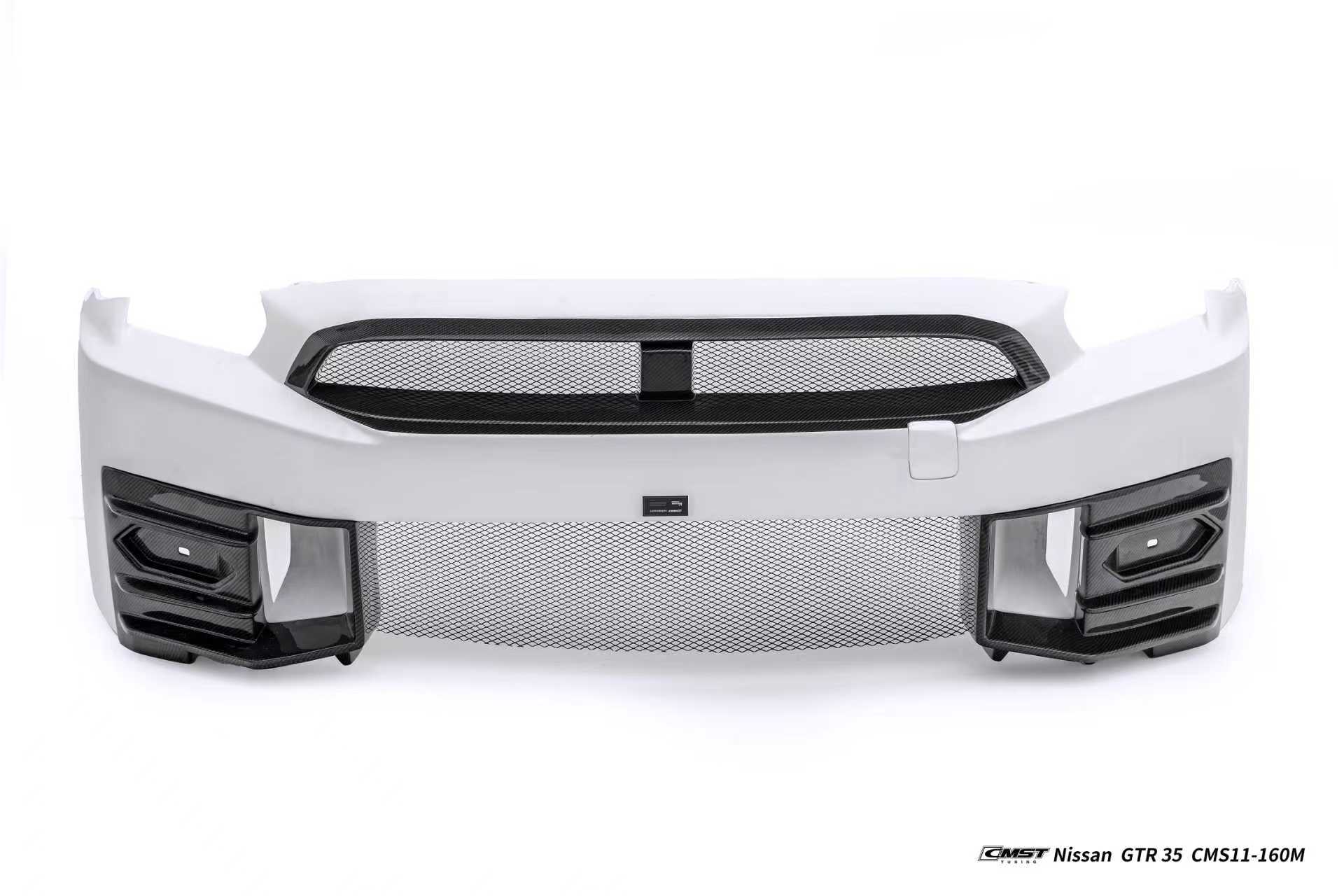 Nissan GTR R35 CBA DBA EBA Aftermarket Parts CMST Front Bumper & Lip ...