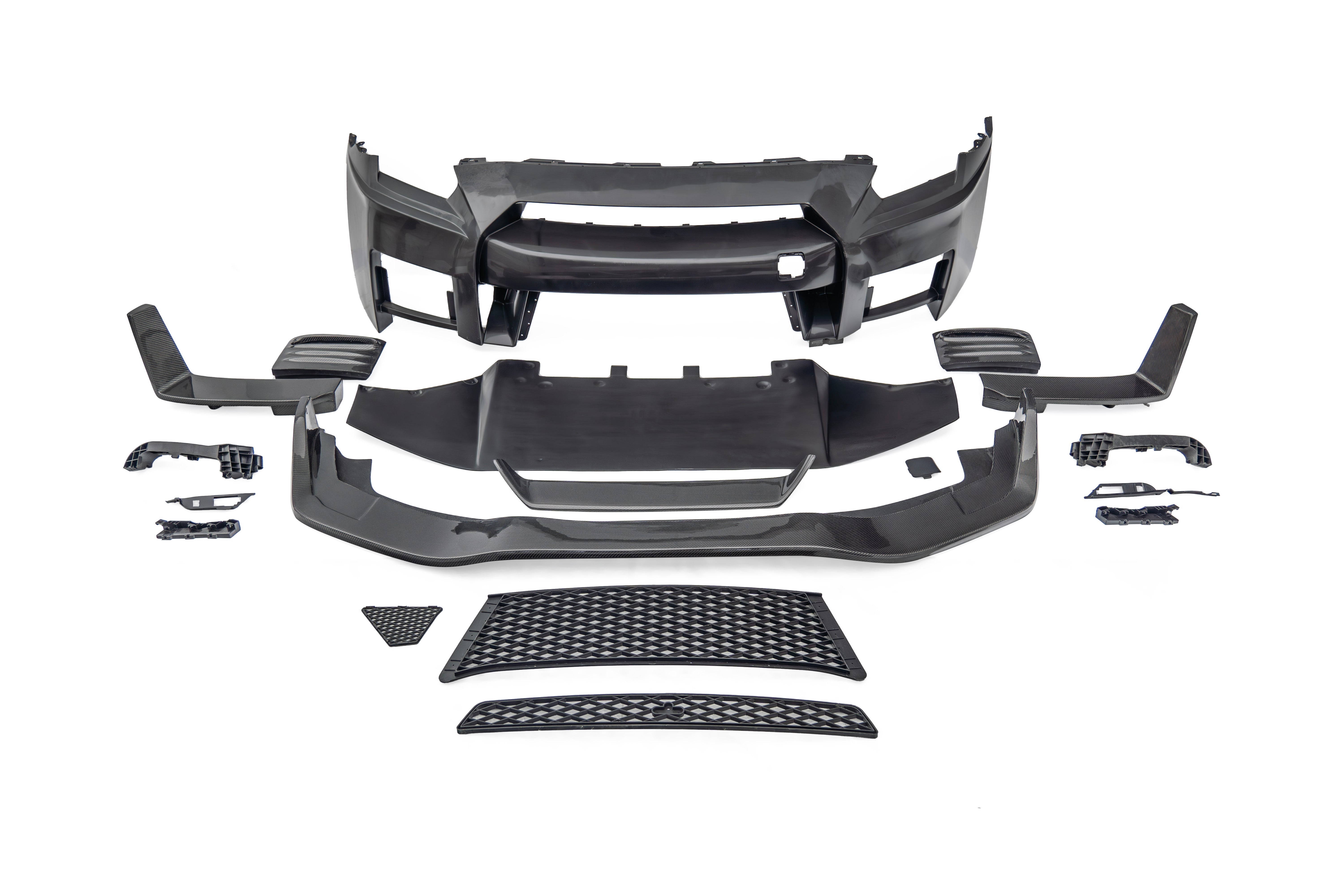 Nissan GTR R35 CBA DBA EBA Aftermarket Parts - CMST Tuning Front Bumper ...