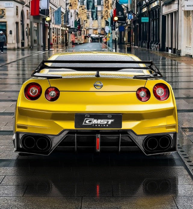 Nissan GTR R35 Aftermarket Parts - CMST Tuning Bumper & Diffuser ...