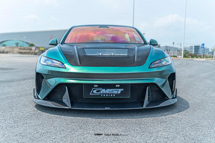 Tesla Model 3 aftermarket parts, carbon fiber body kit - PSS ...