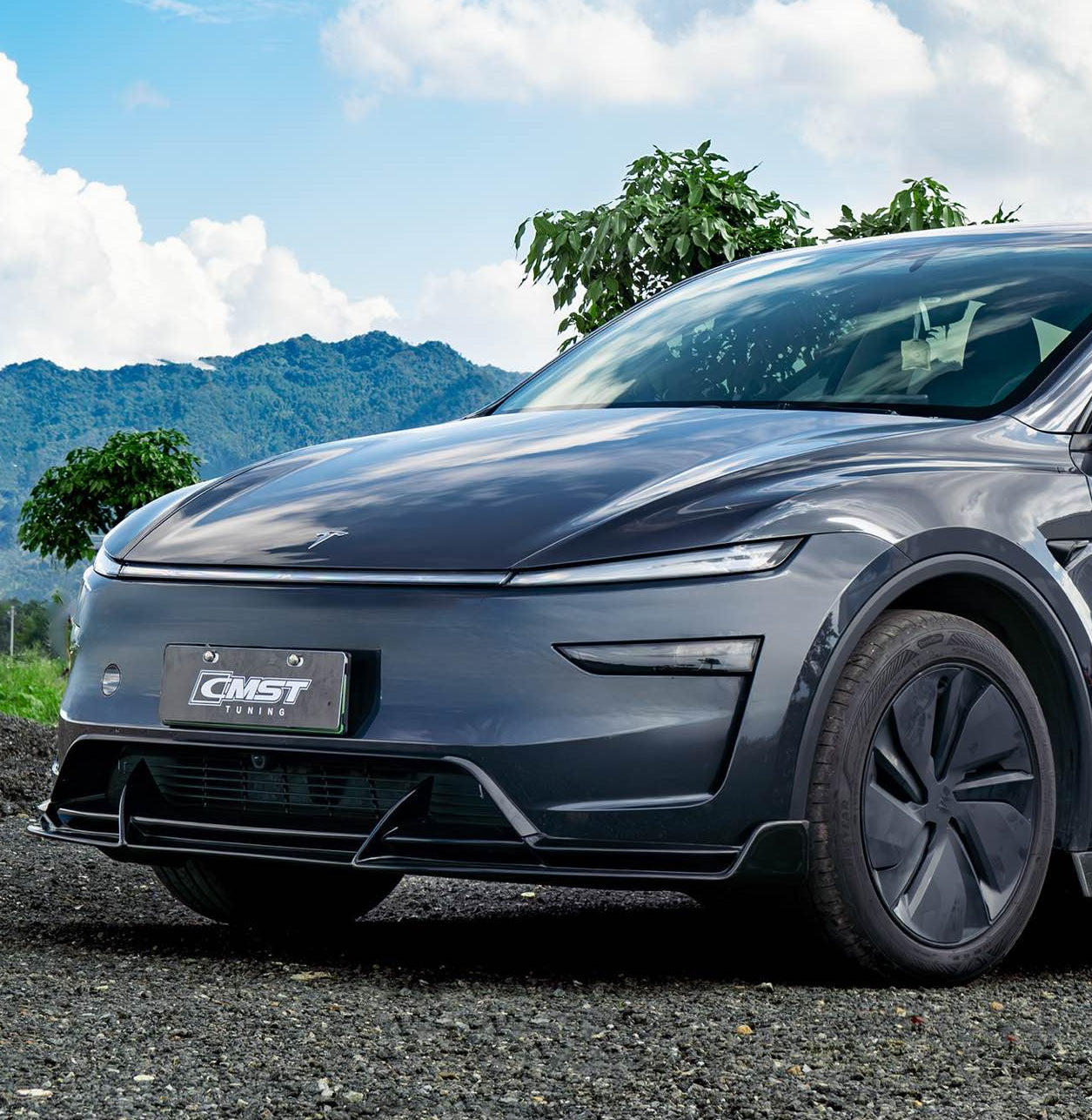 Tesla Model Y Juniper 2026-ON Aftermarket Parts - CMST Tuning Front Lip ...
