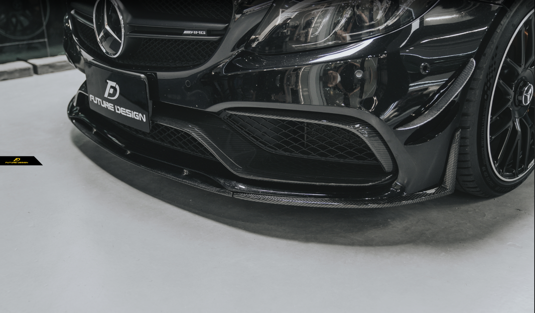 Benz C-Class C63/S AMG W205 Aftermarket Parts - Future Design Carbon ...