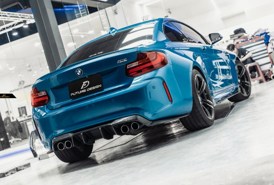 BMW M2 / M2C F87 Aftermarket Parts - Future Design Carbon Side Skirts ...