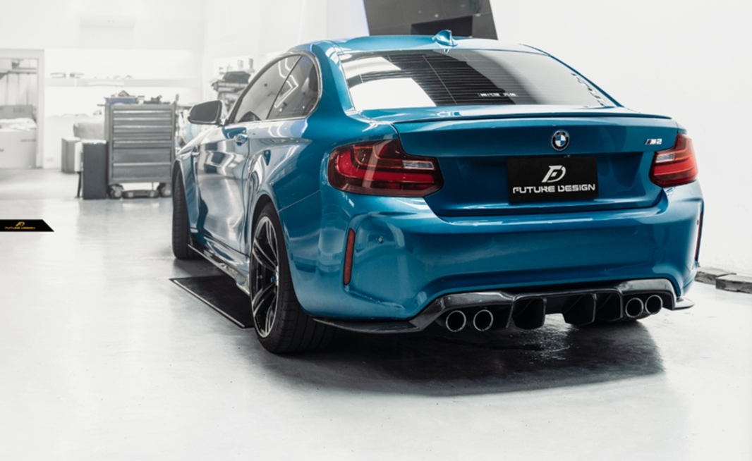 BMW M2 / M2C F87 Aftermarket Parts - Future Design Carbon Side Skirts ...