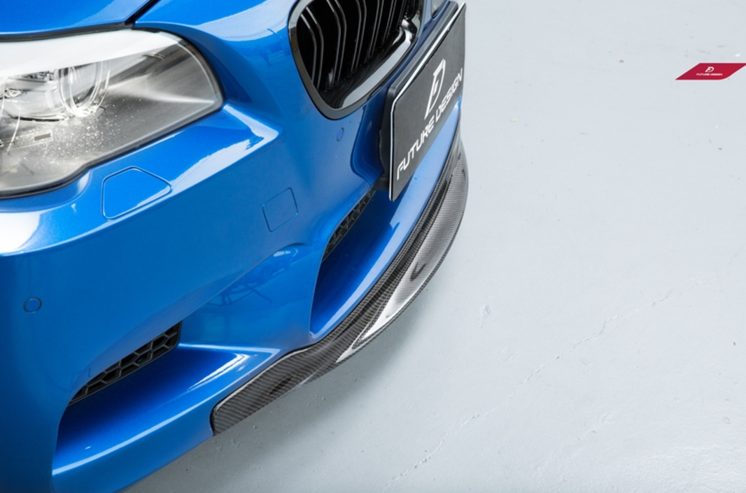 BMW M5 F10 2012-2016 Aftermarket Parts - Future Design Carbon Front Lip ...