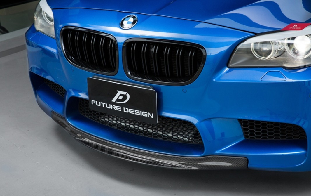 BMW M5 F10 2012-2016 Aftermarket Parts - Future Design Carbon Front Lip ...