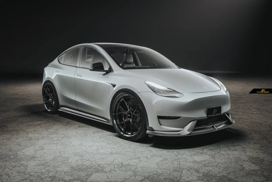 Tesla Model Y 2020-2025 Aftermarket Parts - Future Design Carbon Side ...