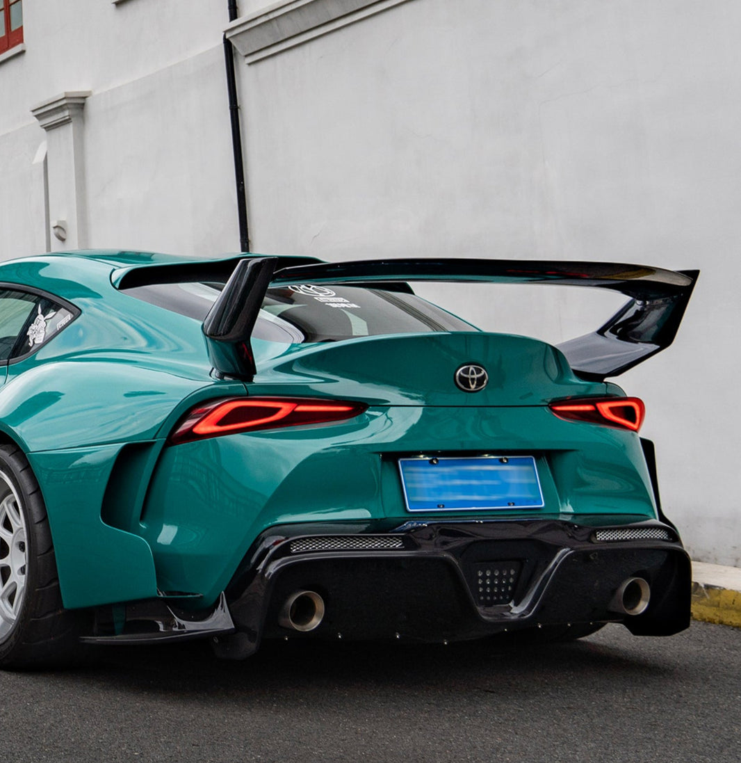 Supra MK5 A90 A91 3.0 Aftermarket Parts Geex Village Diffuser/Undertray ...
