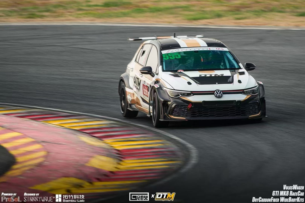 Volkswagen GTI / R-line MK8 aftermarket parts, carbon fiber body kit ...