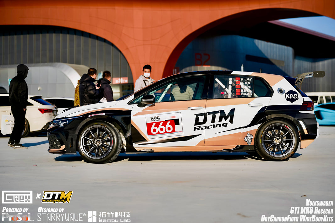 Volkswagen GTI / R-line MK8 aftermarket parts, carbon fiber body kit ...