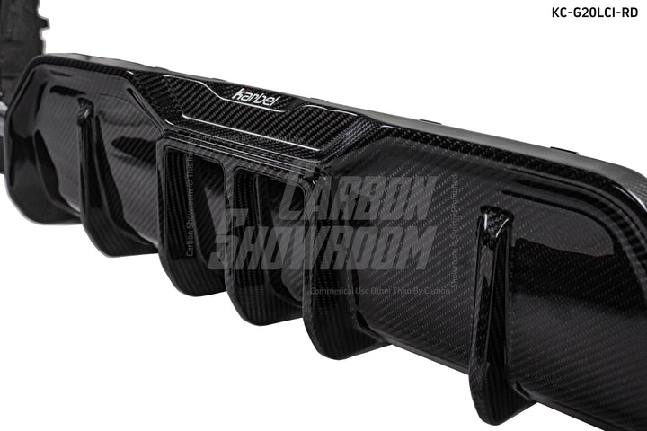 BMW 3 Series 330i M340i Aftermarket Parts - Karbel Carbon Rear Diffuser ...