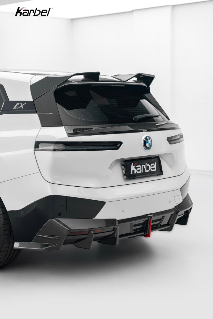 BMW IX xDrive60/50 M70/60 I20 Aftermarket Parts Karbel Carbon Rear Roof ...
