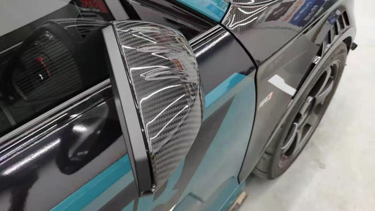 Audi RS3 S3 A3 8V.5 Aftermarket Parts Karbel Carbon Mirror Caps Dry Pre ...