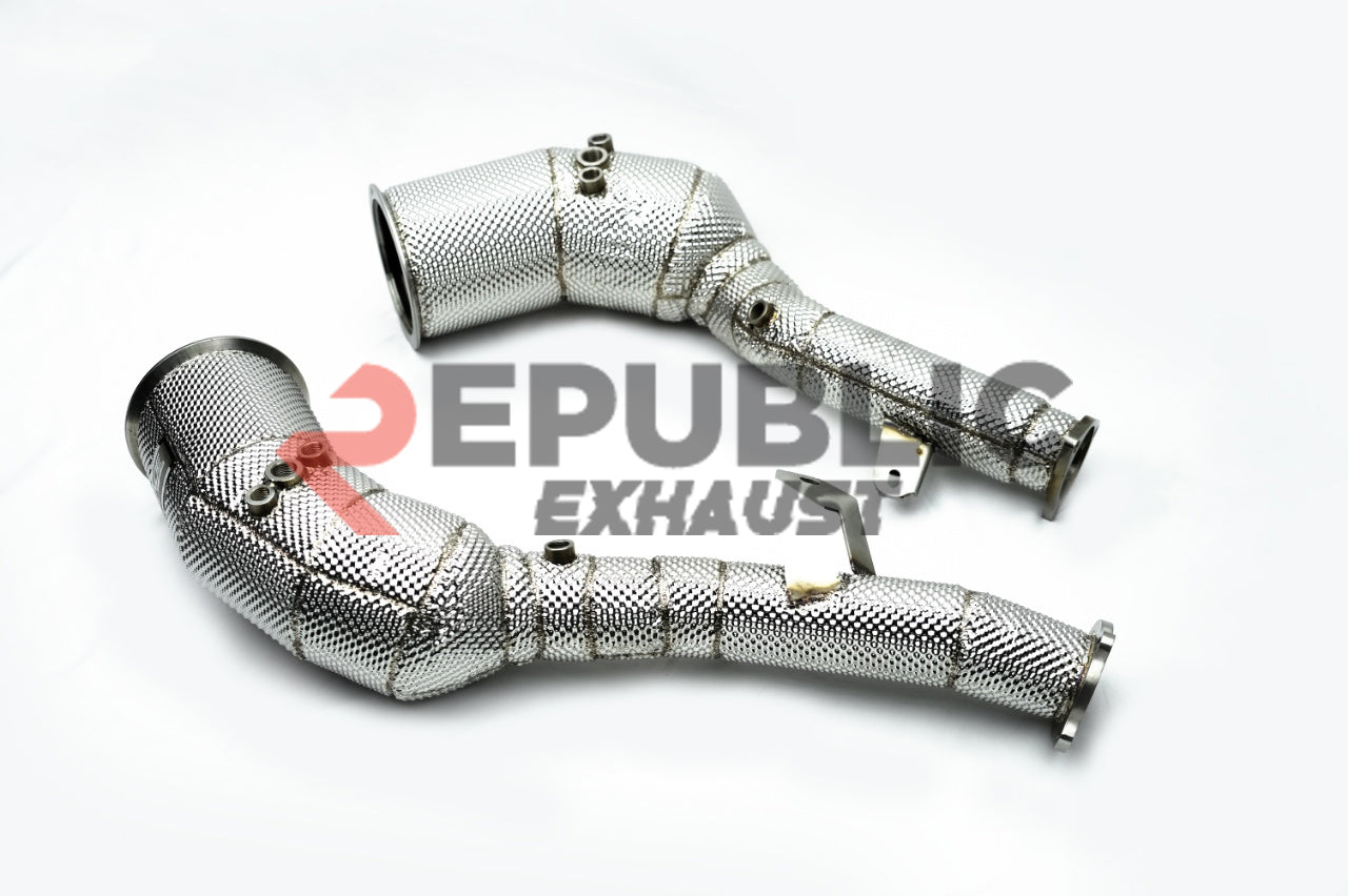 Audi S6 S7 C8 2019-2021 Aftermarket Parts - Republic Exhaust Downpipe ...