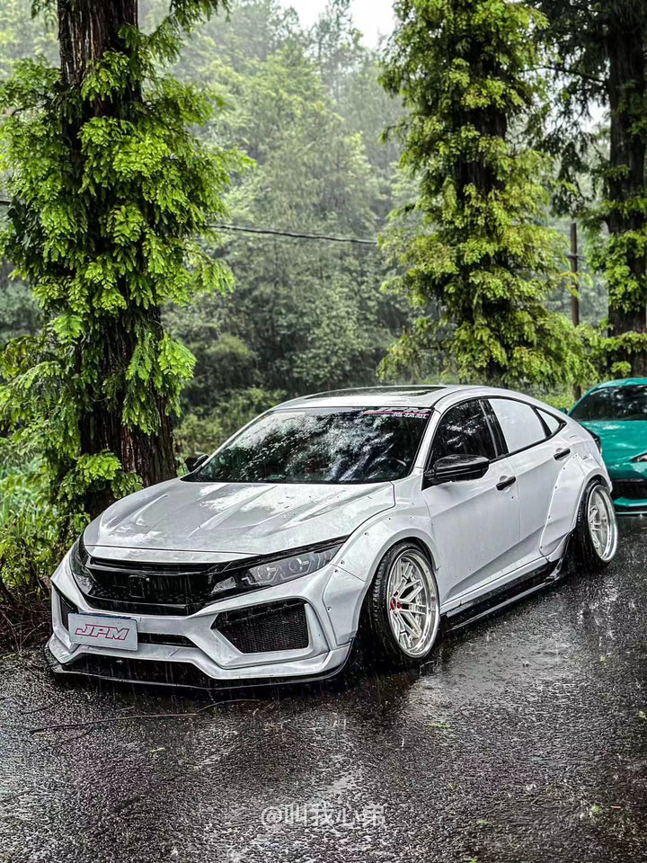 Civic 10th Gen aftermarket parts, carbon fiber body kit - PSS ...