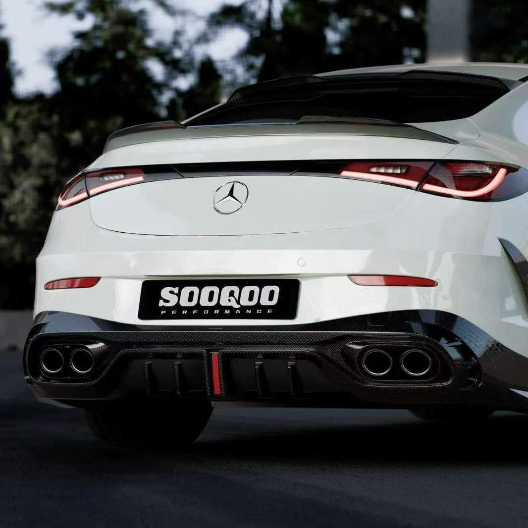 Mercedes Benz AMG CLE 53 C236 A236 Aftermarket Parts SOOQOO USA Rear ...