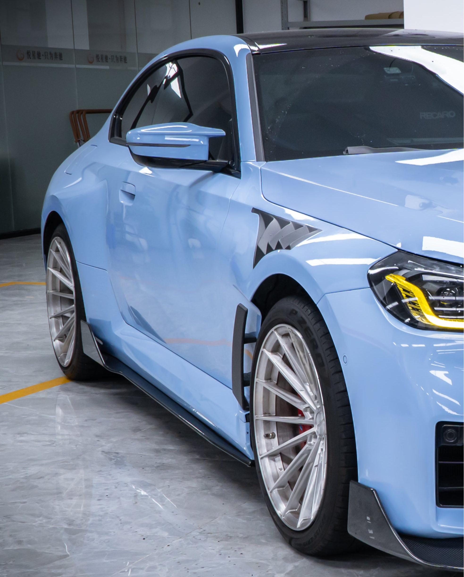 BMW M2CS M2 G87 2023-ON Aftermarket Parts - TAKD Carbon Side Skirts Dry ...