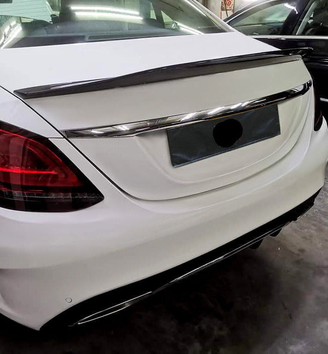 Benz C-Class C63S C43 AMG C450 W205 Aftermarket Parts - TAKD Rear Lip ...