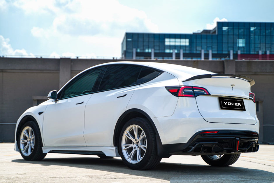 Tesla Model Y / Performance Aftermarket Parts - Yofer USA Side Skirts ...