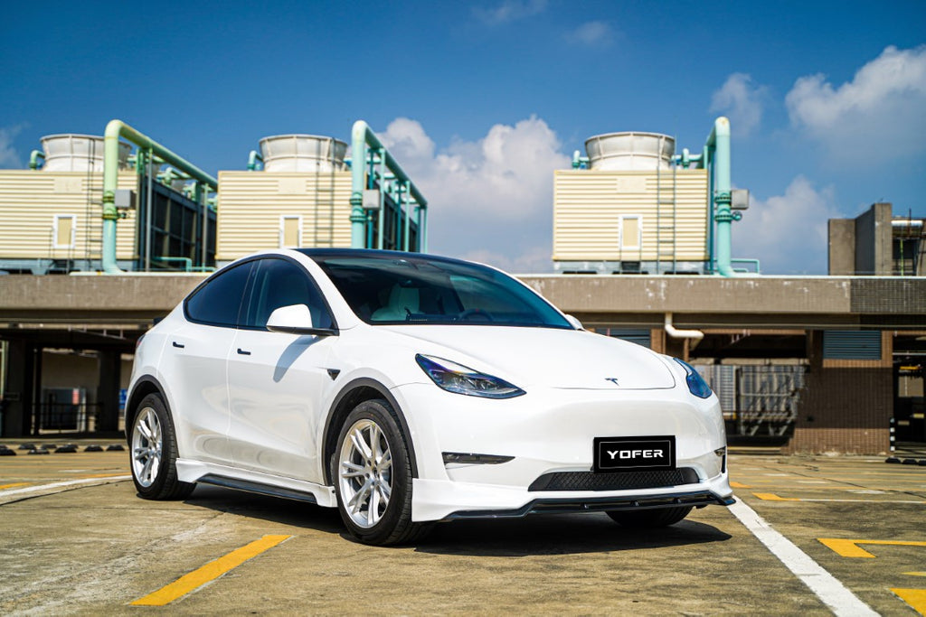 Tesla Model Y / Performance Aftermarket Parts - Yofer USA Front Lip PP ...