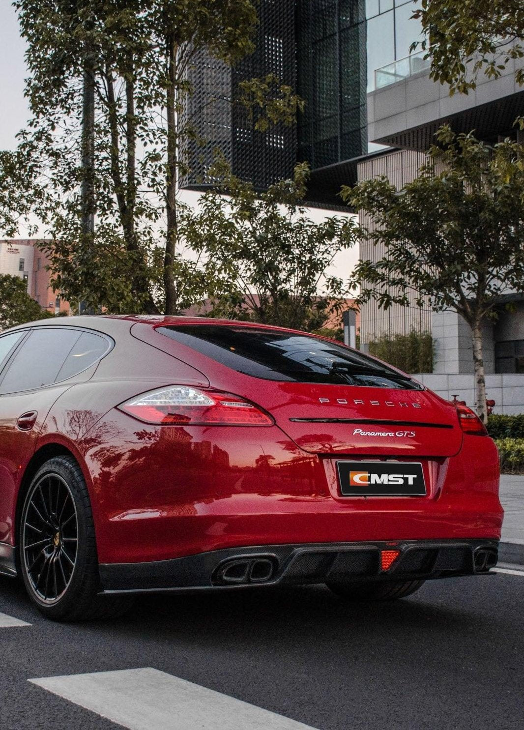 Porsche Panamera 970 970.1 GTS Turbo S Aftermarket Parts - CMST Rear ...