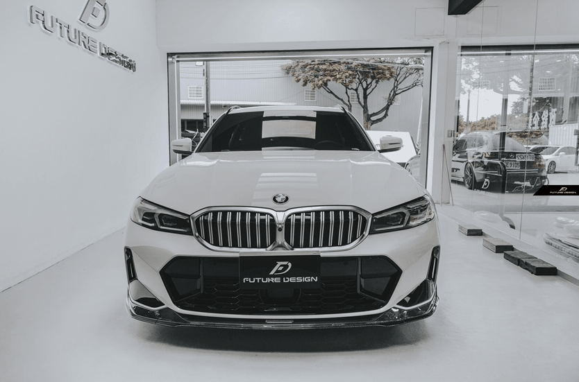 Future Design FD V1 Carbon Fiber Front Splitter for BMW G20 / G21 3 Se ...