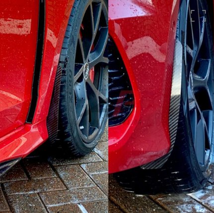 Automotive Passion Audi A3 S3 RS3 8V Carbon Arch Guards Mud Flaps ...