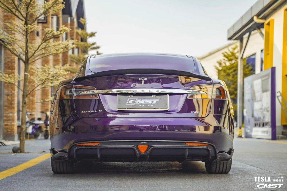 Tesla Model S aftermarket parts, carbon fiber body kit - PSS ...