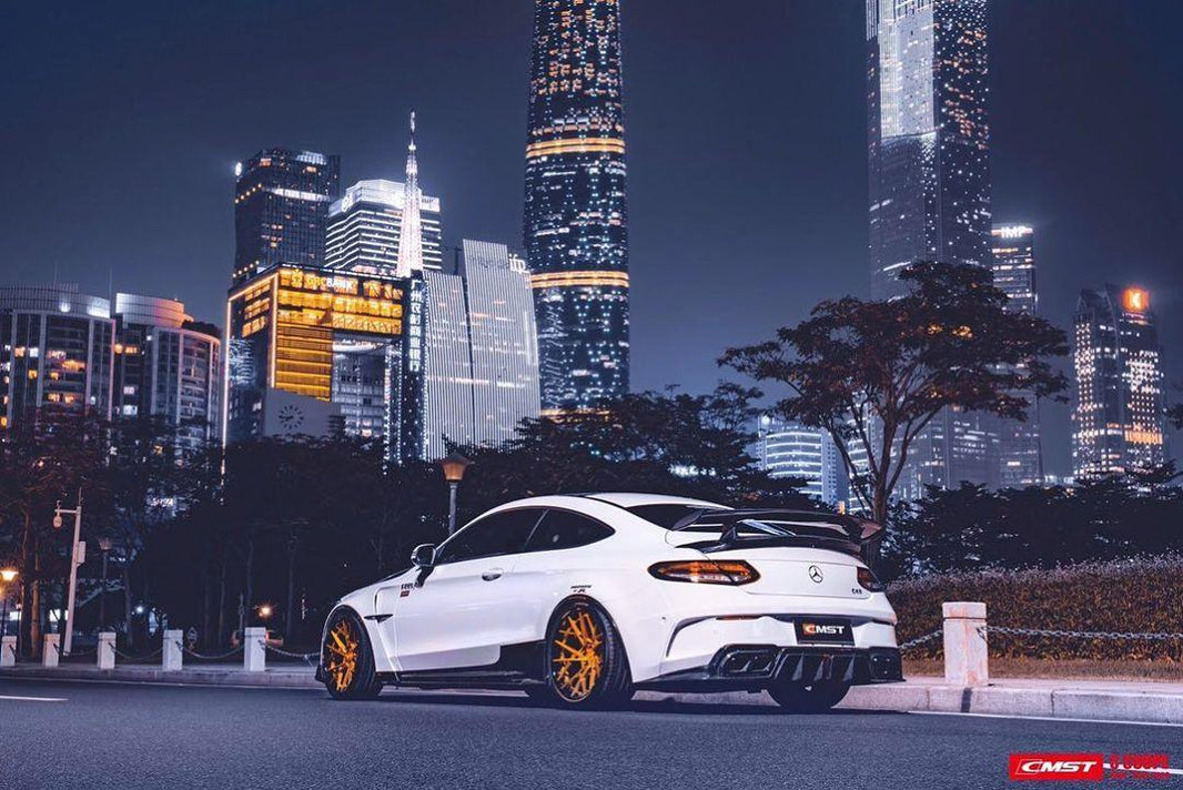 CMST Carbon Fiber Wide Body Kit for Mercedes-Benz C43 C300 C Coupe 2015 ...