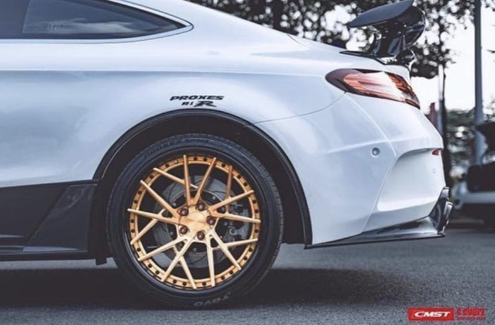 CMST Carbon Fiber Wide Body Kit for Mercedes-Benz C43 C300 C Coupe 2015 ...