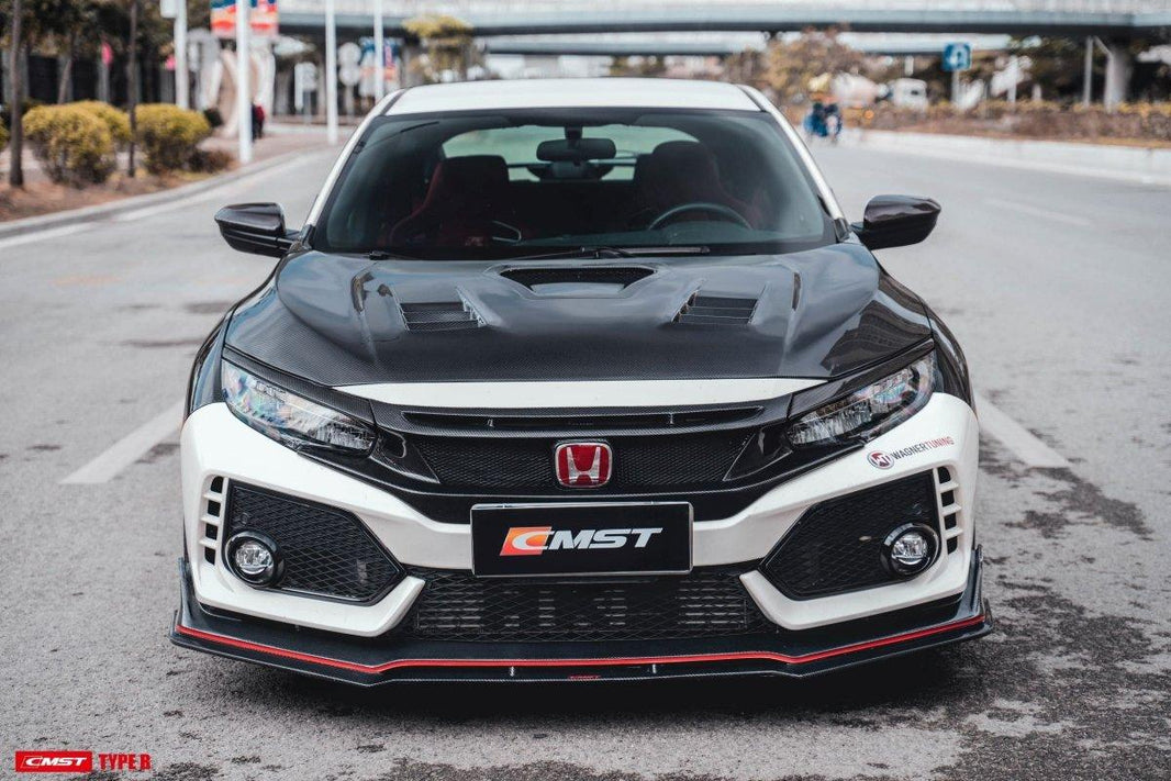 Honda Type-R FK8 aftermarket parts, carbon fiber body kit - PSS ...