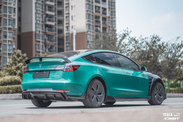 Tesla Model 3 aftermarket parts, carbon fiber body kit - PSS ...