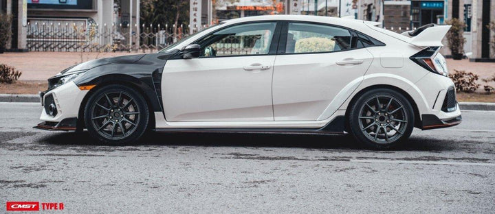 Honda Type-R FK8 aftermarket parts, carbon fiber body kit - PSS ...
