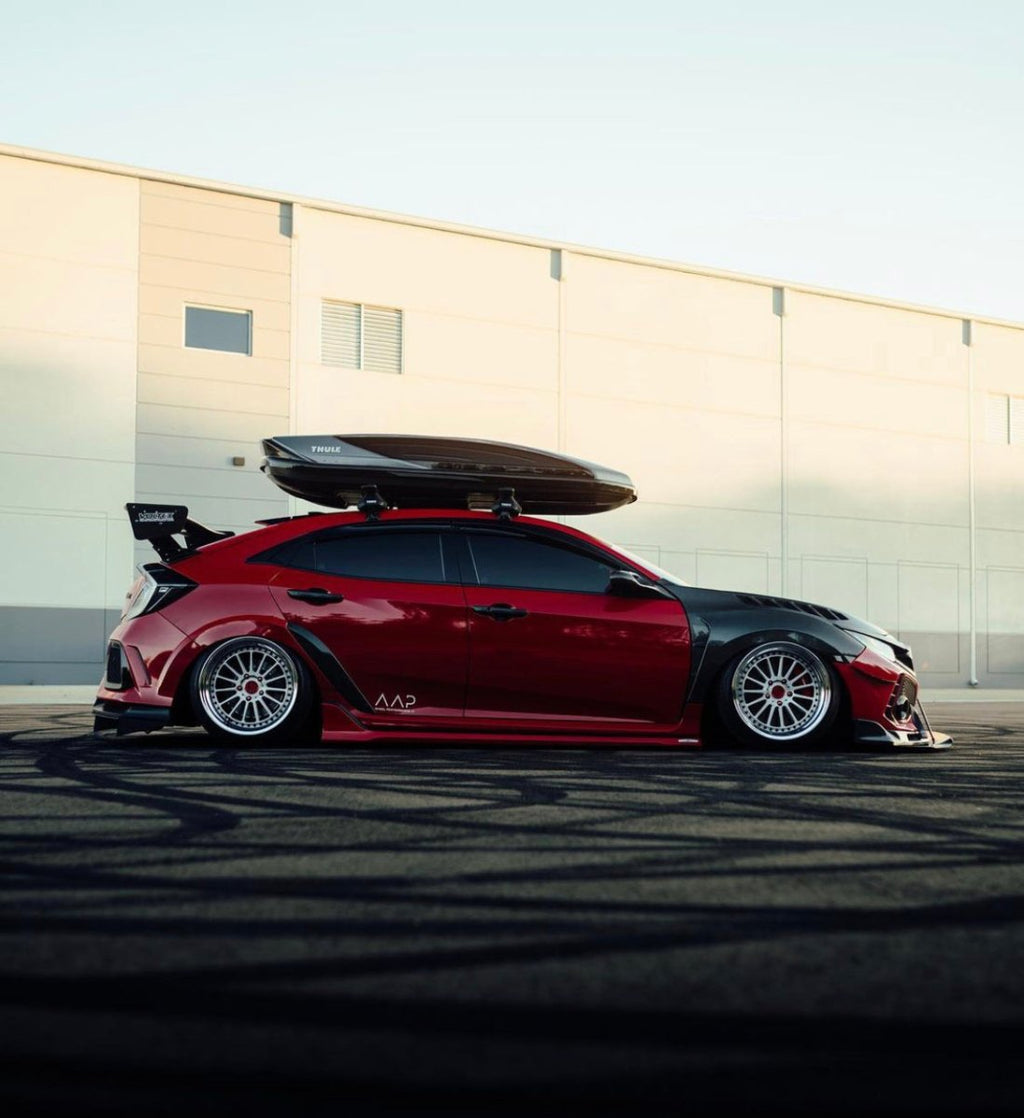 Honda FK8 Civic Type-R Rear Fender Trim - Carbon Fiber – Performance ...