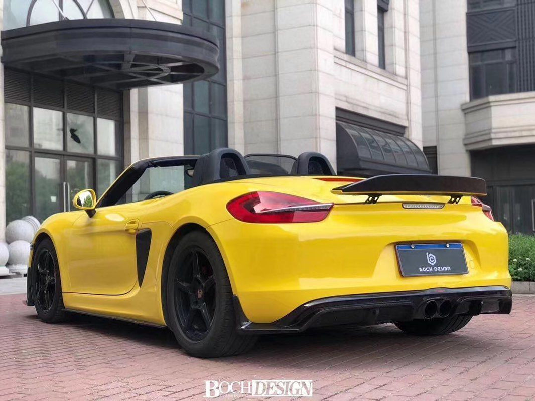 Porsche Cayman/Boxster Aftermarket Parts, Carbon Fiber Body Kit ...