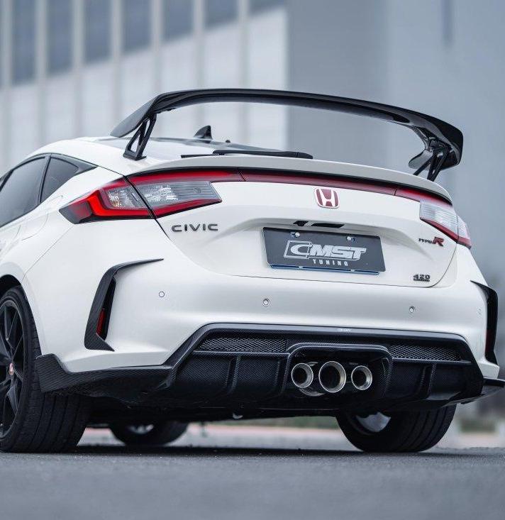 Honda Civic Type-R FL5 Aftermarket Parts CMST Tuning Rear Spoiler Wing ...