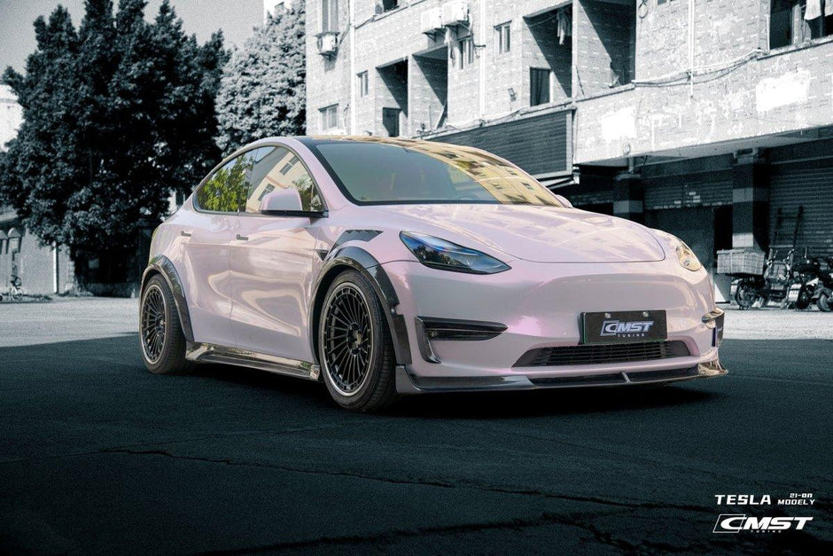 Tesla Model Y aftermarket parts, carbon fiber body kit - PSS ...