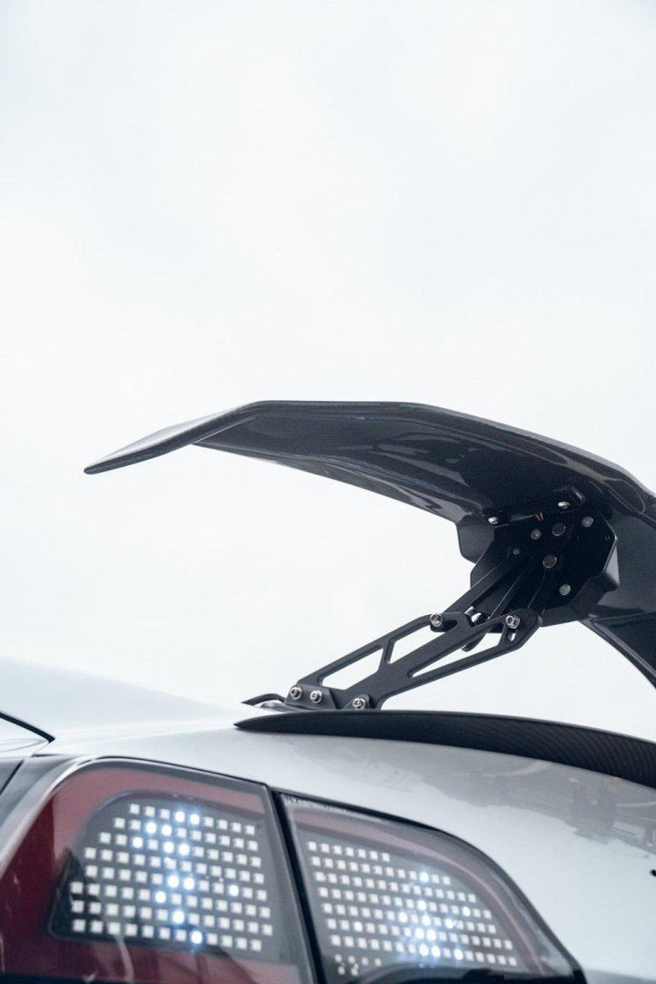 Carbon Fiber Rear Spoiler Wing for Tesla Model 3– Performance SpeedShop