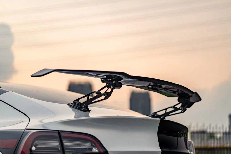 Carbon Fiber Rear Spoiler Wing for Tesla Model 3– Performance SpeedShop
