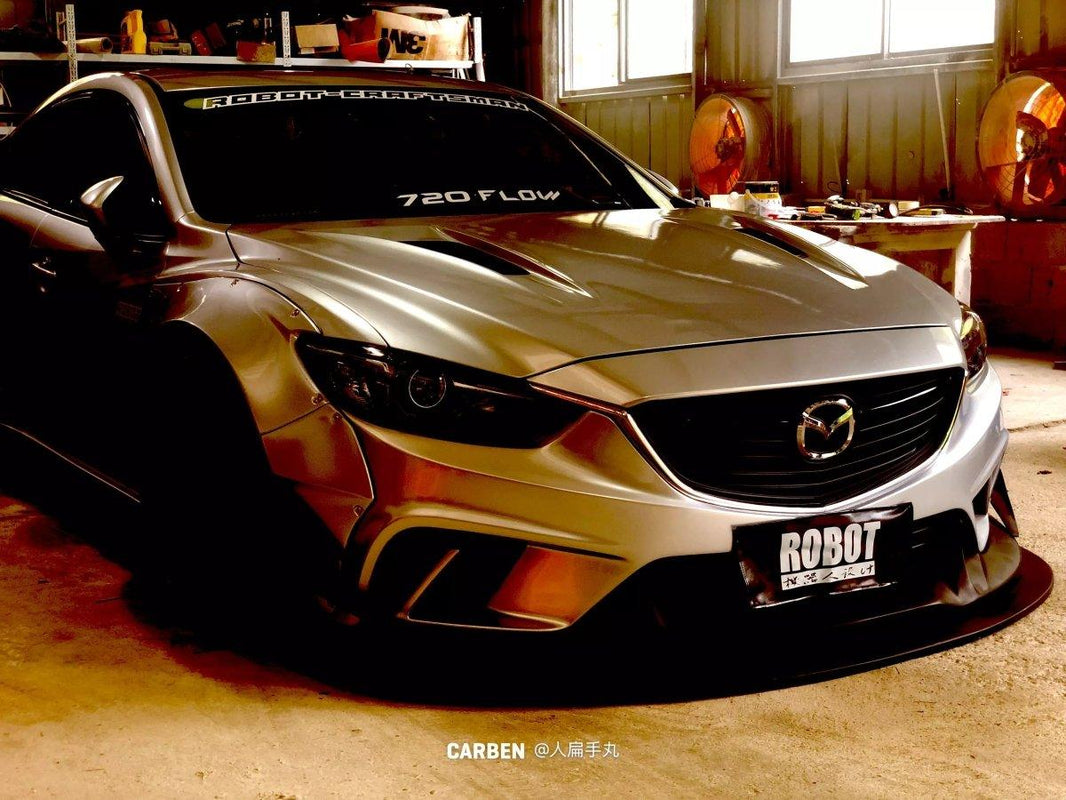Mazda Mazda6 aftermarket parts, carbon fiber body kit - PSS ...